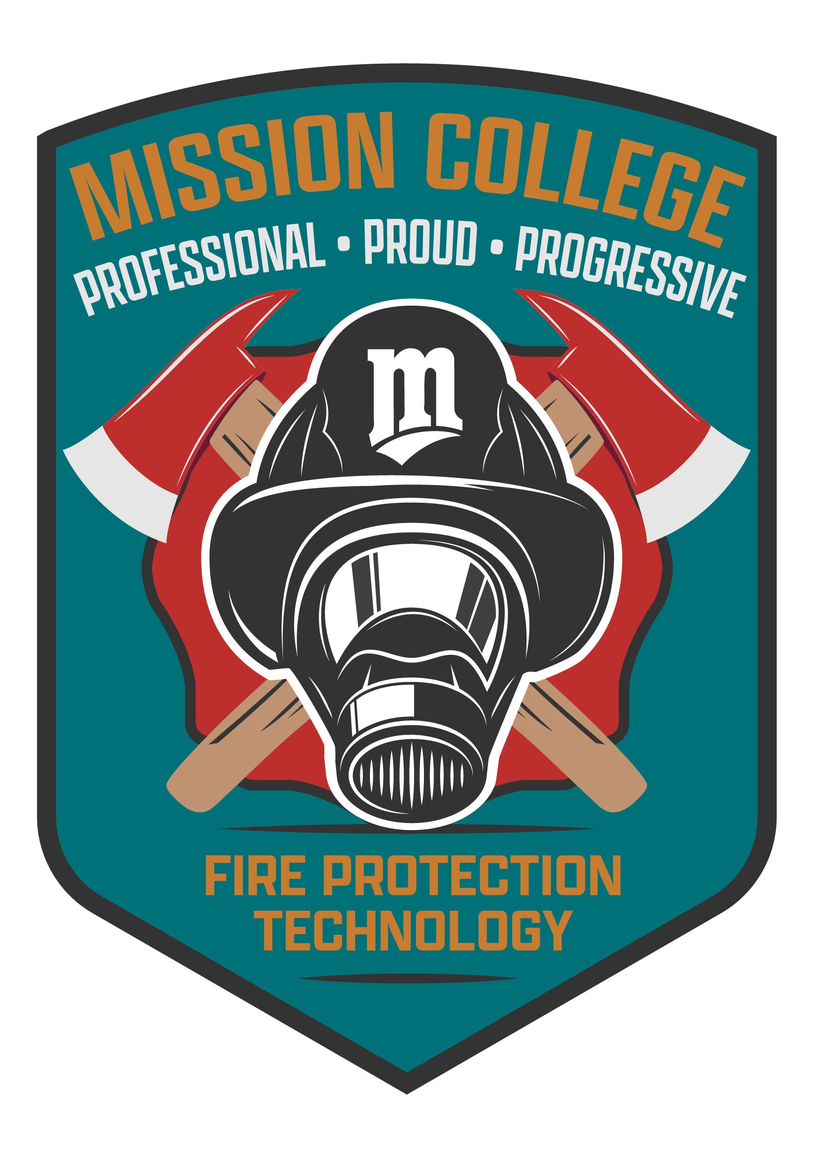 Fire Academy/Fire Tech Shoulder Patch | Mission & Foothill College ...